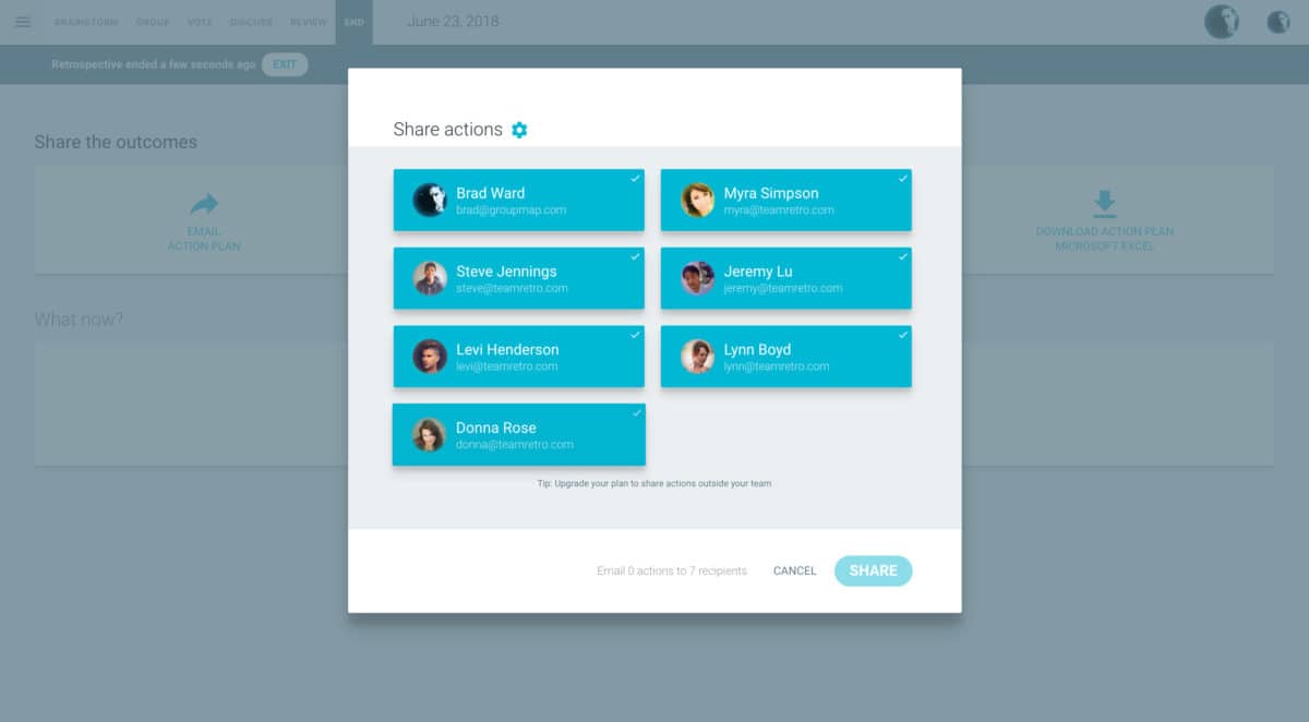 KALM Retrospective - TeamRetro