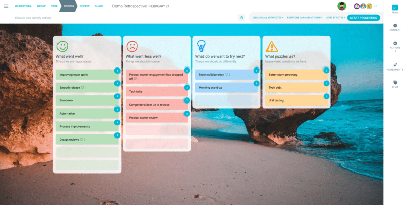 Make Your Team Retrospective Fun As Well As Easy | TeamRetro